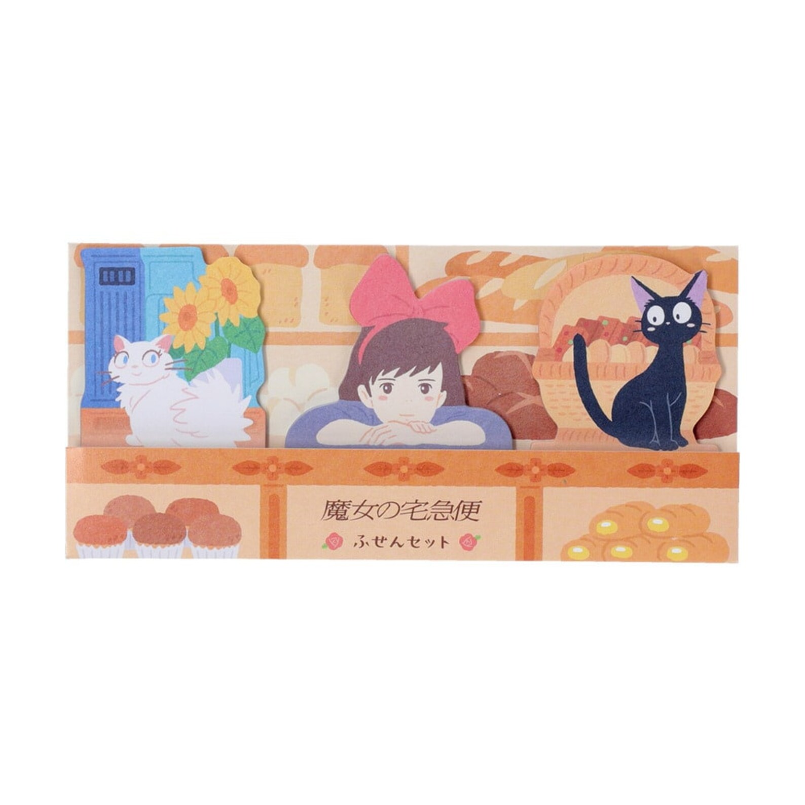 Die-cut Sticky Memo Notes Studio Ghibli Totoro Catbus Kiki's Delivery ...