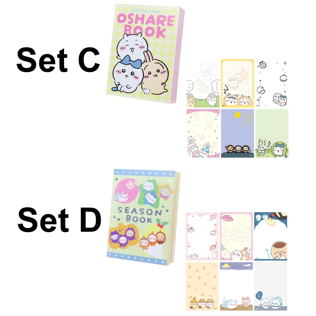 Chiikawa Usagi Hachiware Paper Memo Notepad - Etsy