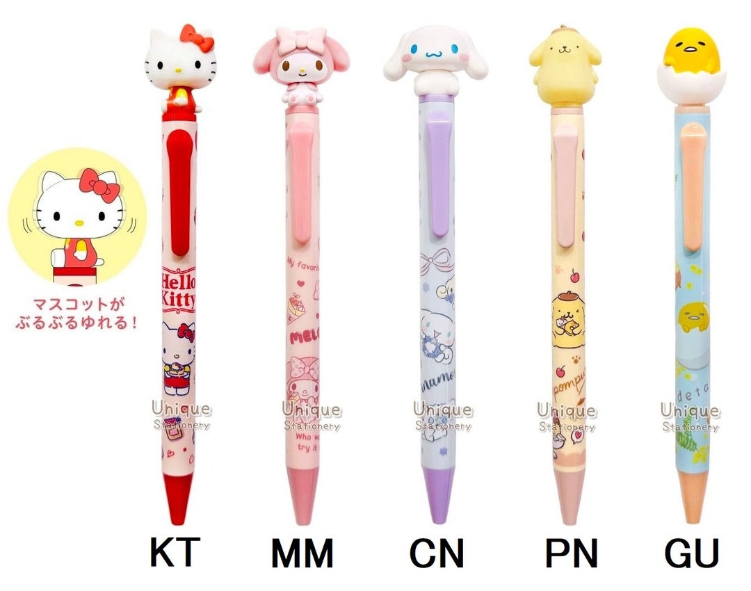 Characters Bubble Head Mascot Ballpoint Pen Japan Animation Anime ...