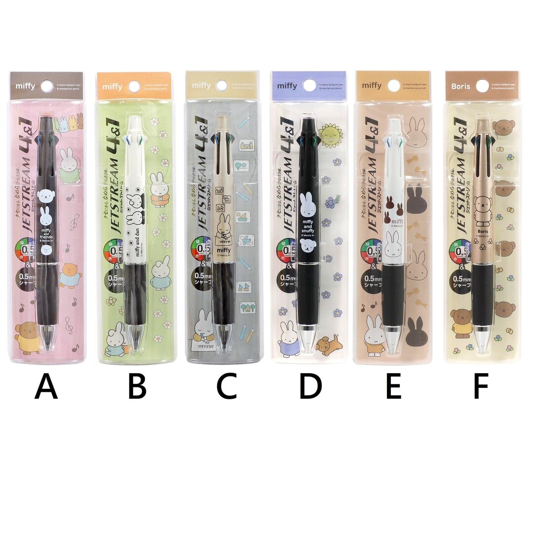Uni Jetstream 4&1 5-way Multi Pen 4-color Ballpoint Pen Mechanical ...
