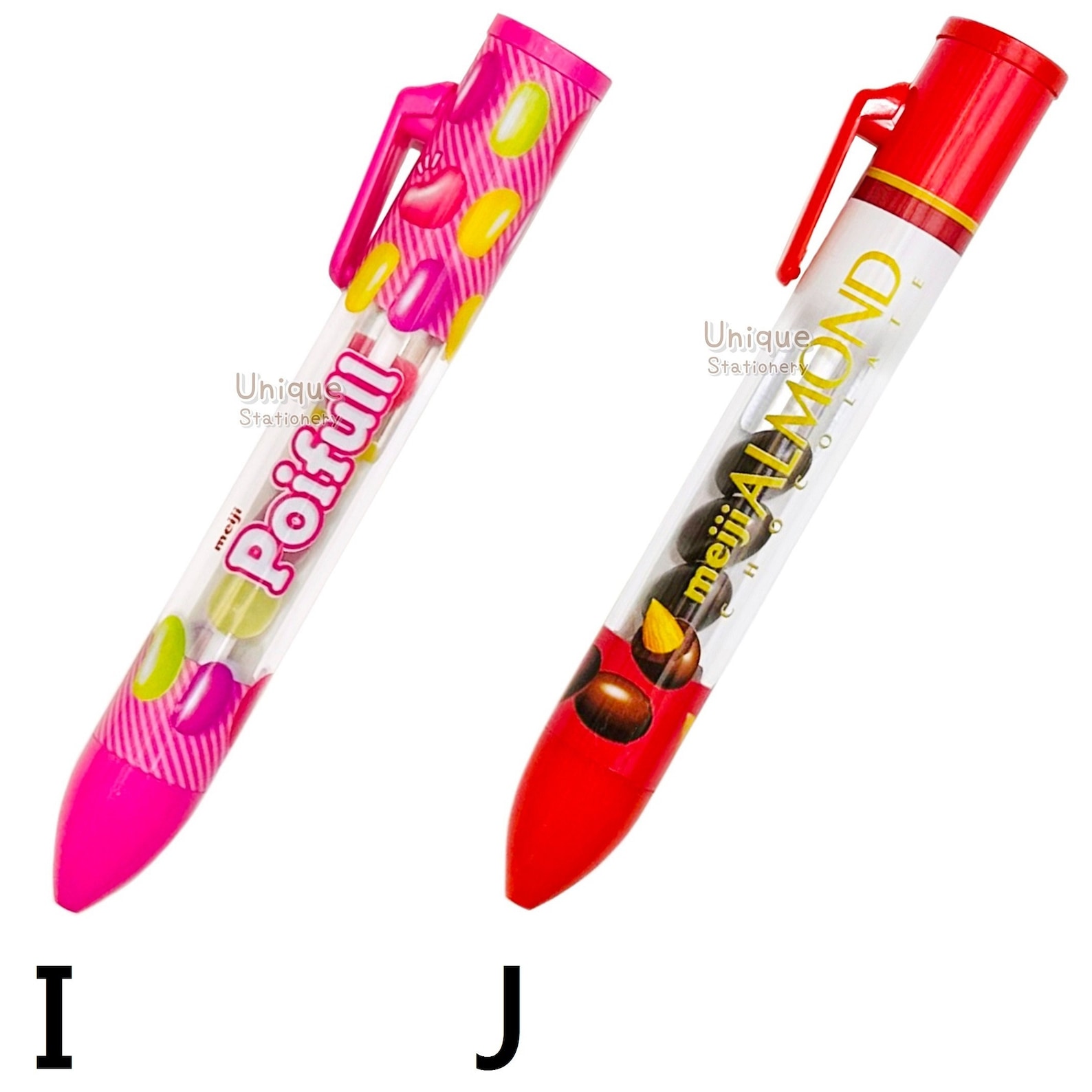 Meiji Snacks Japan Moving Charm Mascot Ballpoint Pen APOLLO Chocolate ...