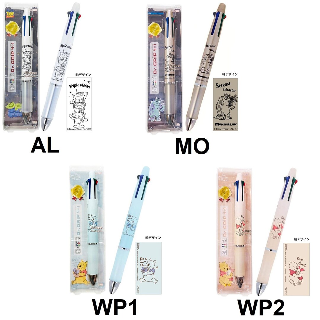 Pilot Dr. Grip 41 5-way Multi Pen 4-color Ballpoint Pen Mechanical ...