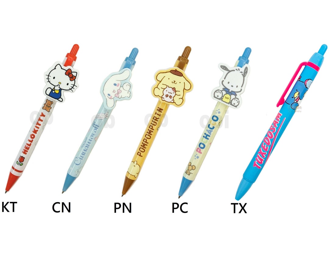 Characters Ballpoint Pen With Plate Mascot Japan Animation Anime Kawaii ...
