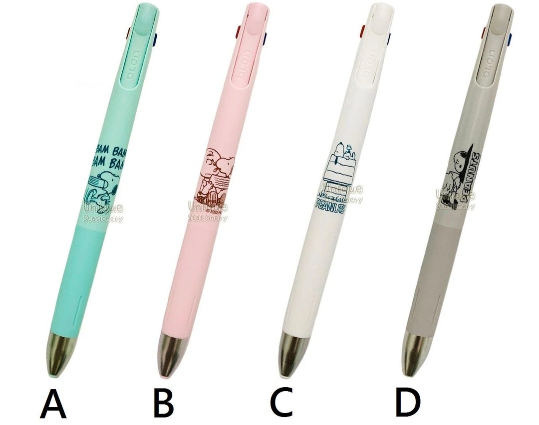 Zebra Blen 3C Multi Pen 3 Color Ballpoint Pen Snoopy Woodstock - Etsy