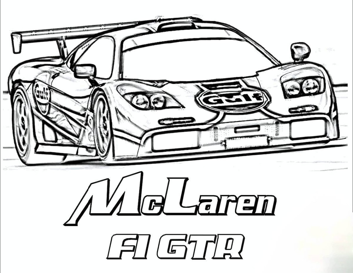 Over 100 Pages Exotic Car Printable Coloring Pages - Etsy