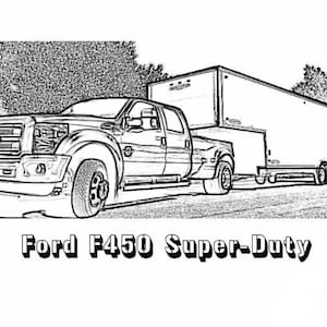 30 Pick up Truck Coloring Pages Printable Kids Adults - Etsy