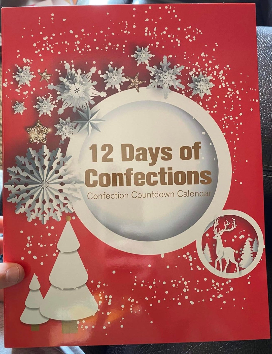 Advent 12 Days of Confections Calendar 4pk - Etsy