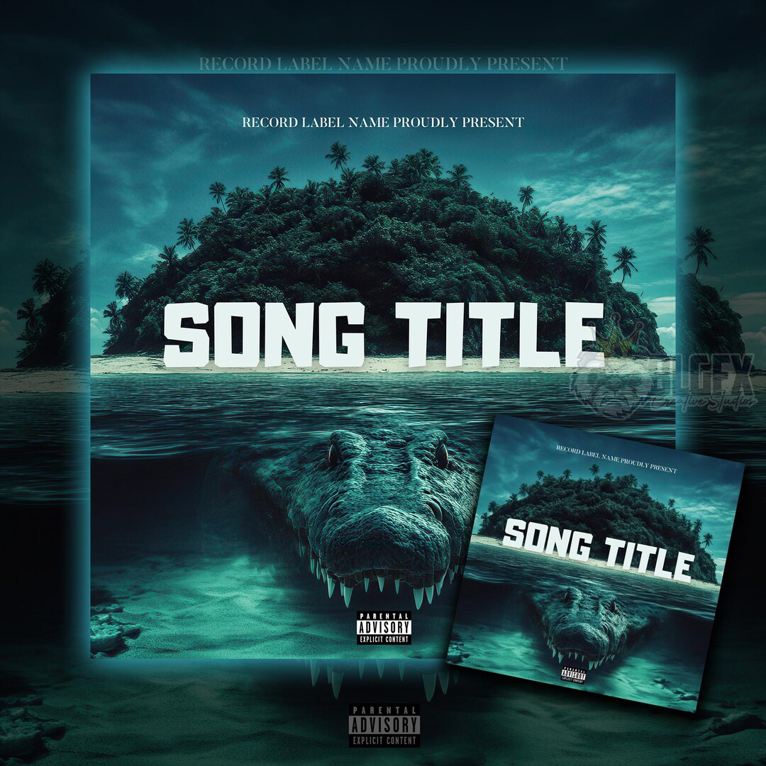 CANVA CD Cover/mixtape Cover Template | Florida Water - Etsy