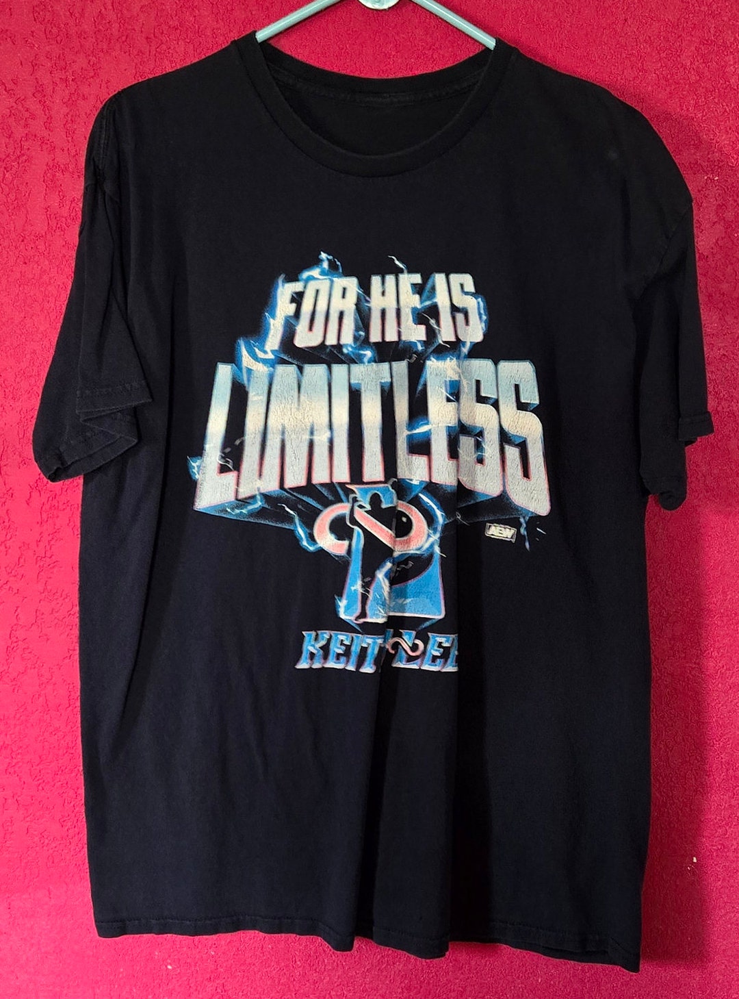 Keith Lee AEW/WWE 2-pack Graphic Print Size XL Tees for He is Limitless ...