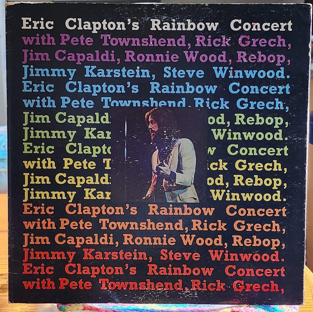 Eric Clapton - Eric Clapton's Rainbow Concert - 1973 RSO Records ...