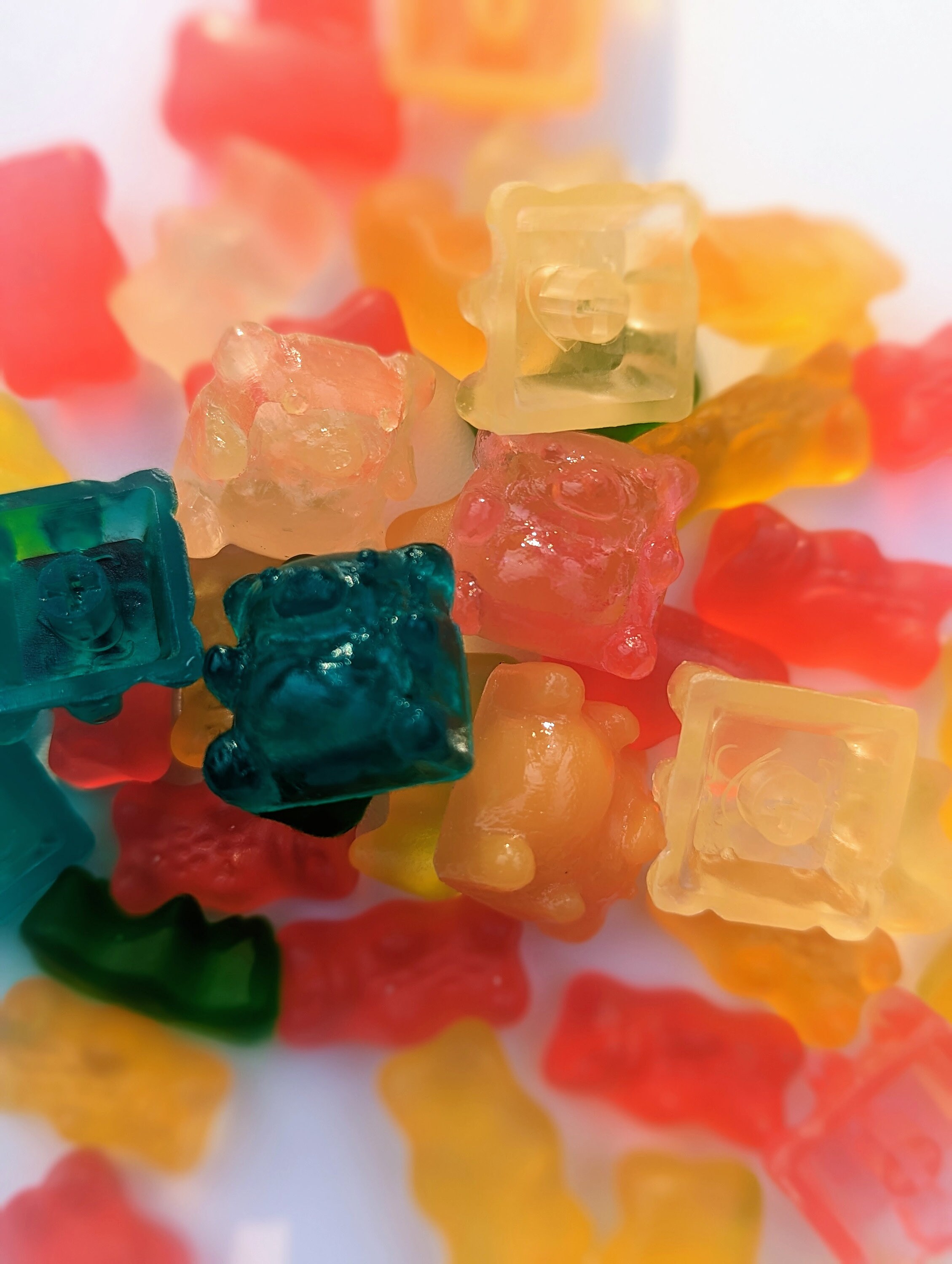 Gummy Bear Keycap Artisan Keycaps Kawaii Keycaps Candy - Etsy