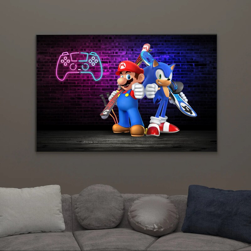 Sonic Room Decor - Etsy