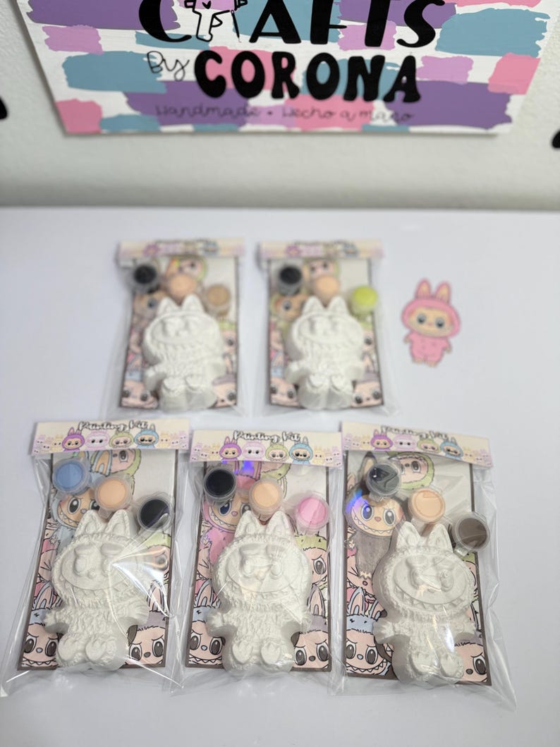 Paint Kit Sets Little Monster - Etsy