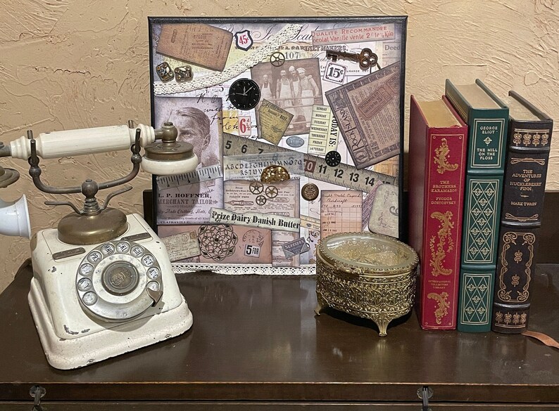 Vintage Canvas, "the Old General Store," Mercantile, Old Time Grocer ...