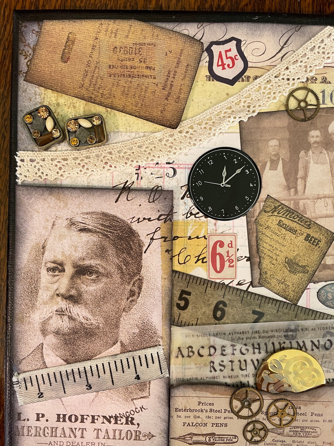 Vintage Canvas, "the Old General Store," Mercantile, Old Time Grocer ...
