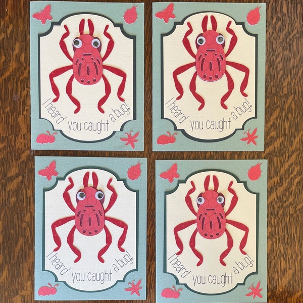 Bug Get Well Card - Etsy