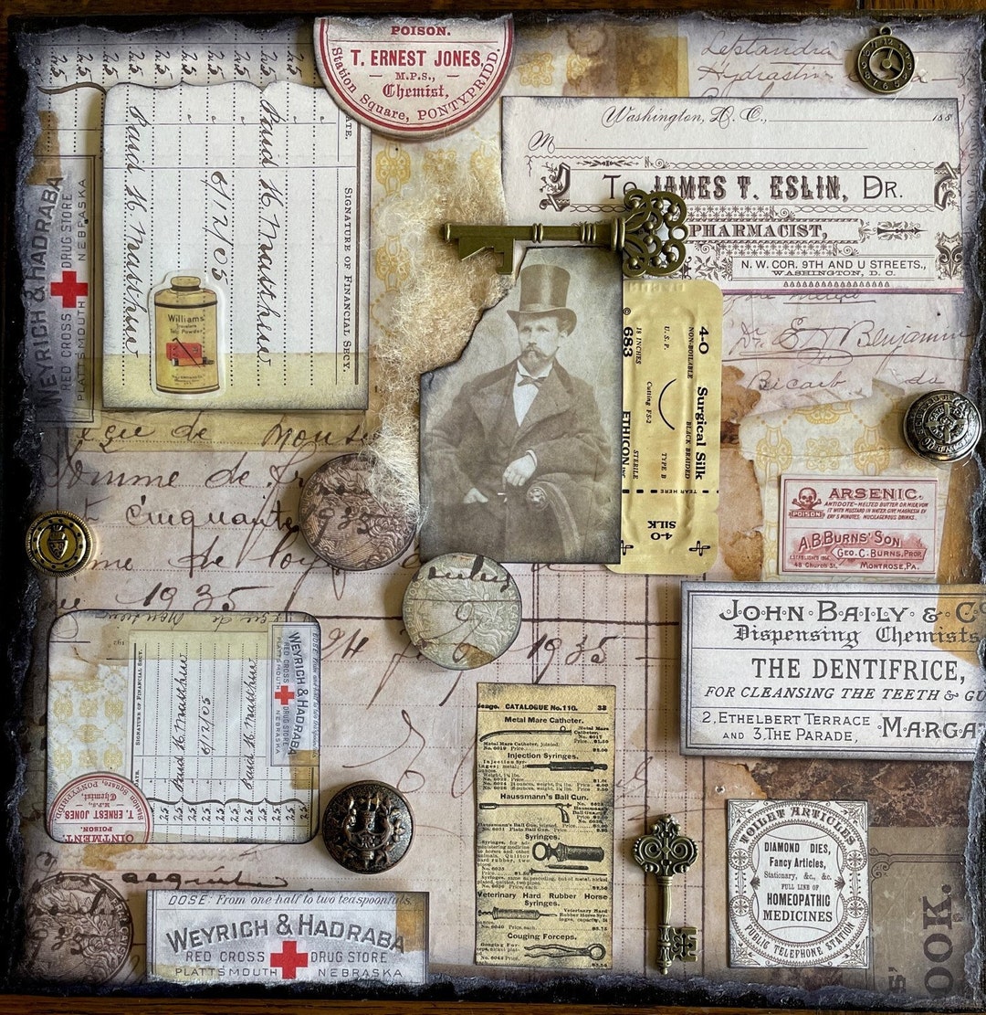 Vintage Canvas: "old Time Medical Practices," Doctor, Physician ...