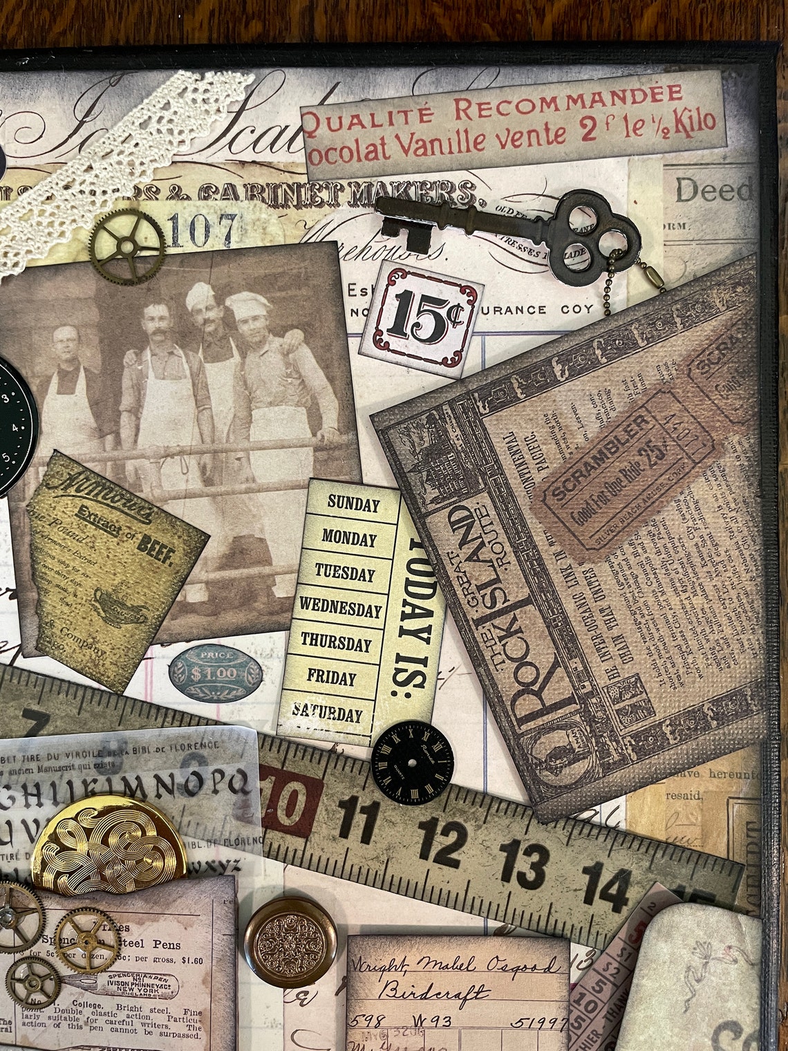 Vintage Canvas, "the Old General Store," Mercantile, Old Time Grocer ...