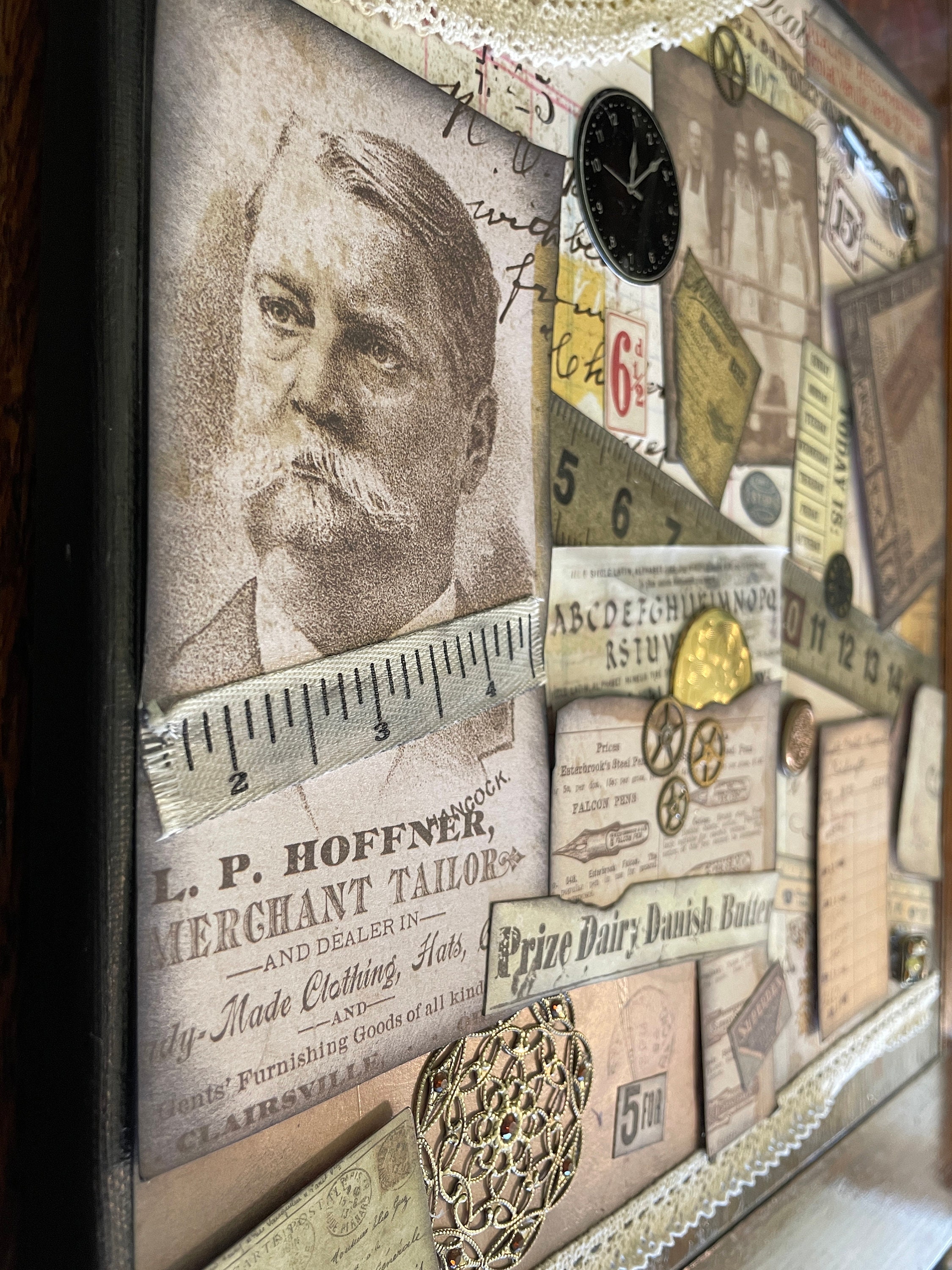 Vintage Canvas, "the Old General Store," Mercantile, Old Time Grocer ...