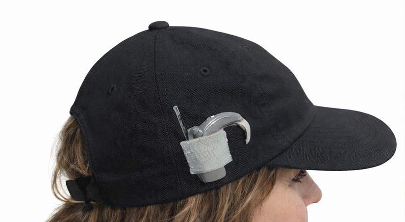 Cochlear Implant Accessories – BTE Friendly Baseball Cap With Secure ...