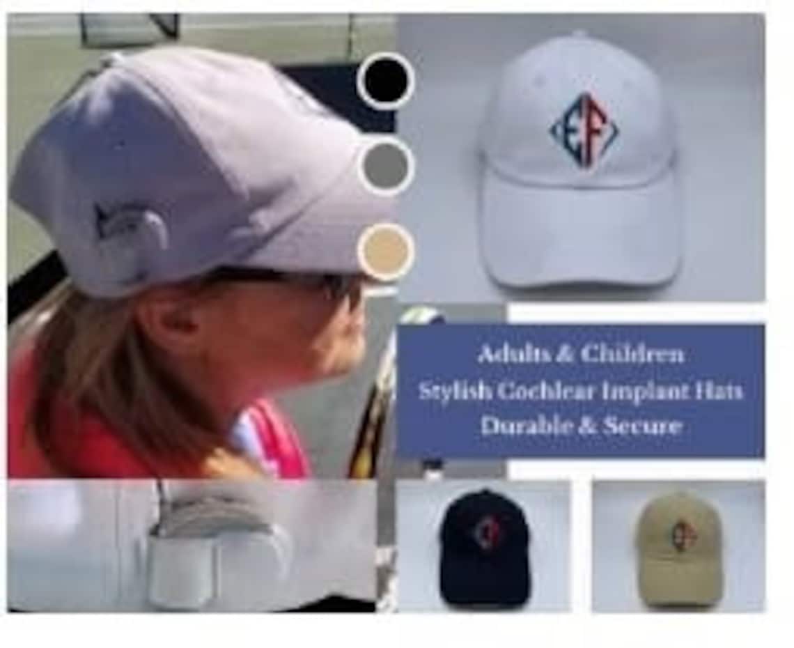 Cochhat Logo Cochlear Implant Hat Stylish Ear Free Cochlear - Etsy