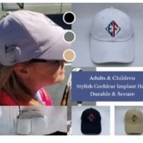 Cochhat Logo Cochlear Implant Hat Stylish Ear Free Cochlear - Etsy