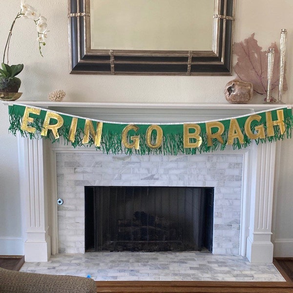 Go Green Banner - Etsy
