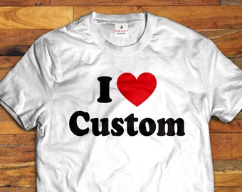 I Heart T Shirt | Etsy