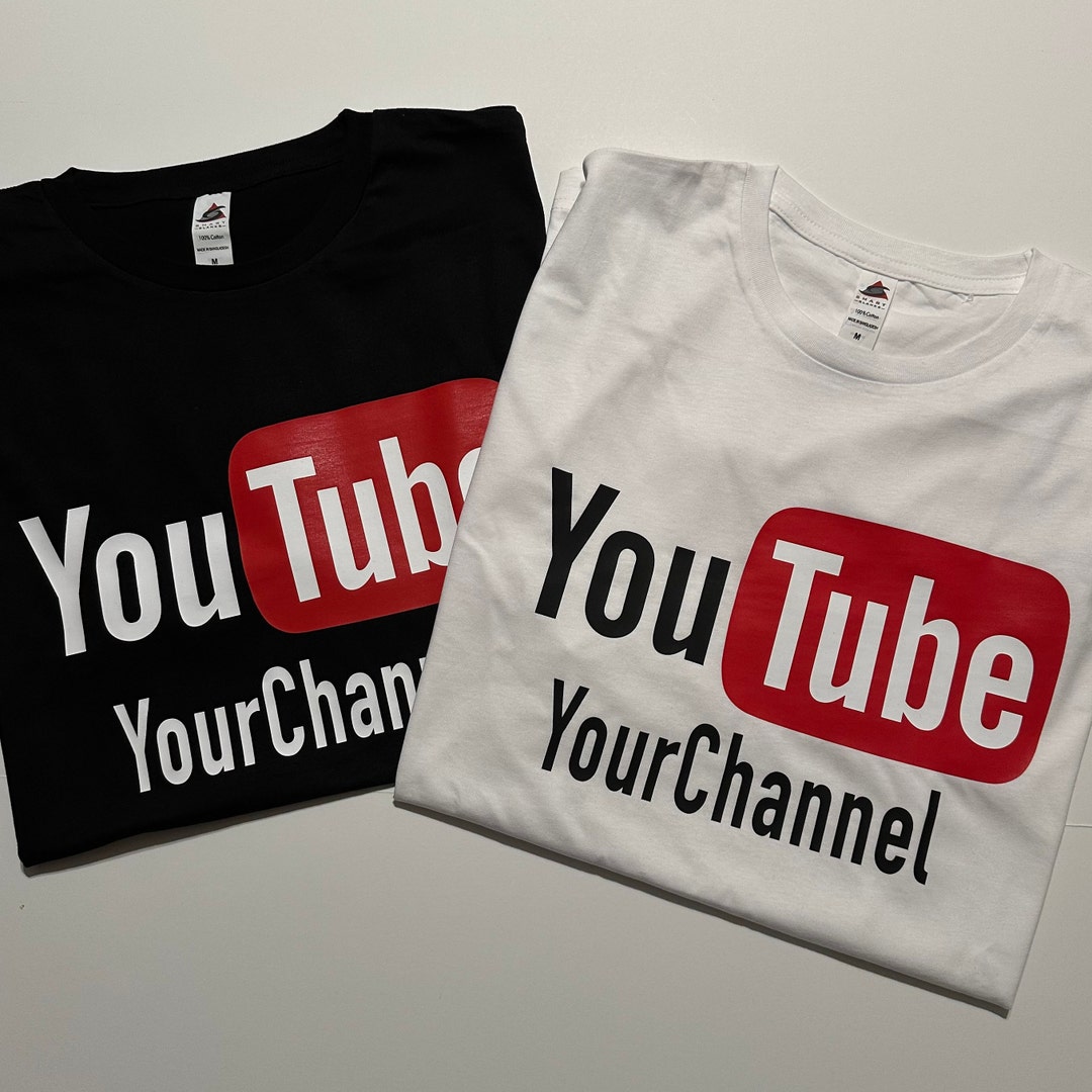 Your Channel Custom Merch Personalized Text Influencer Personalized S ...