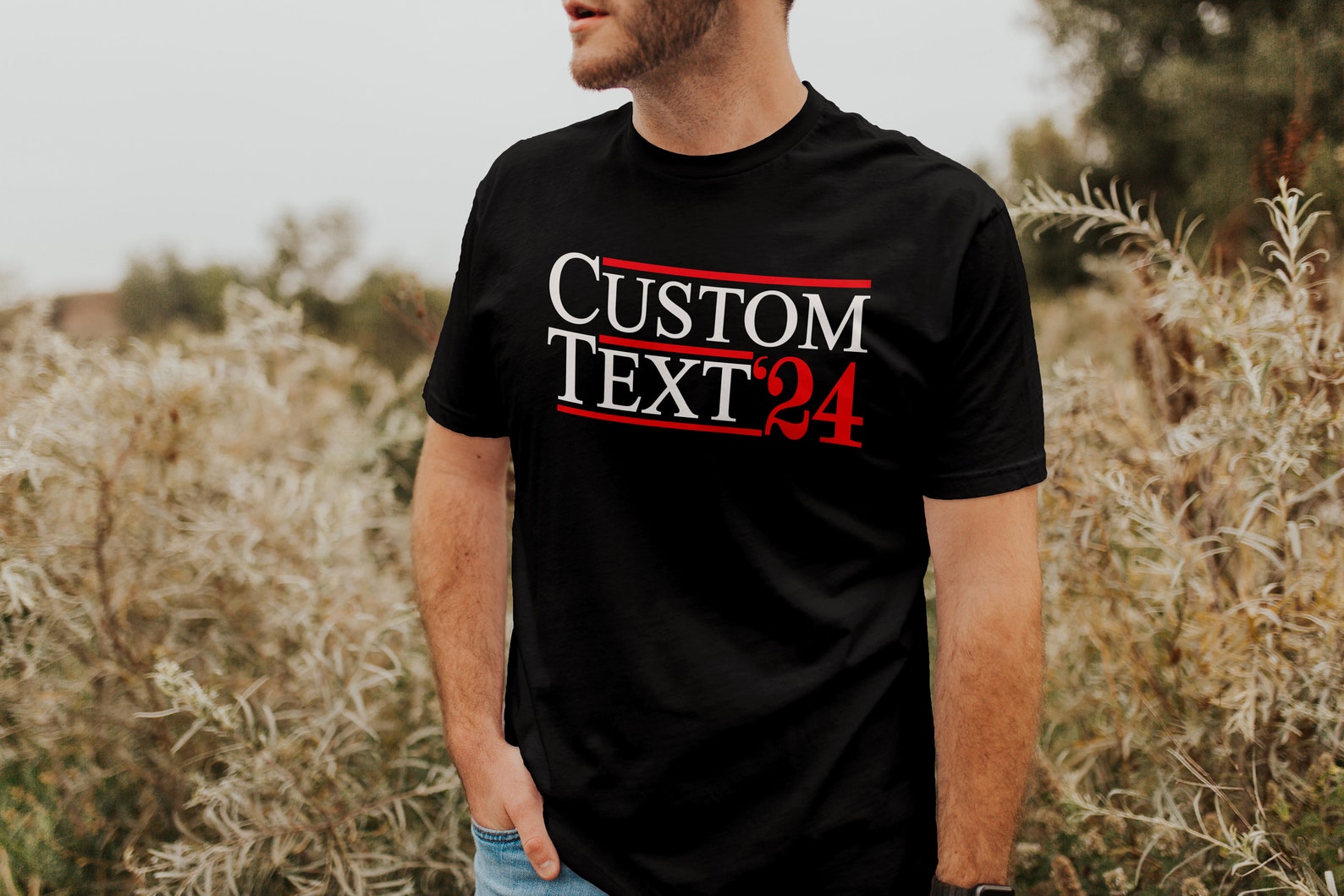 Presidential Election Custom Shirt Any Names & Year 2024 - Etsy