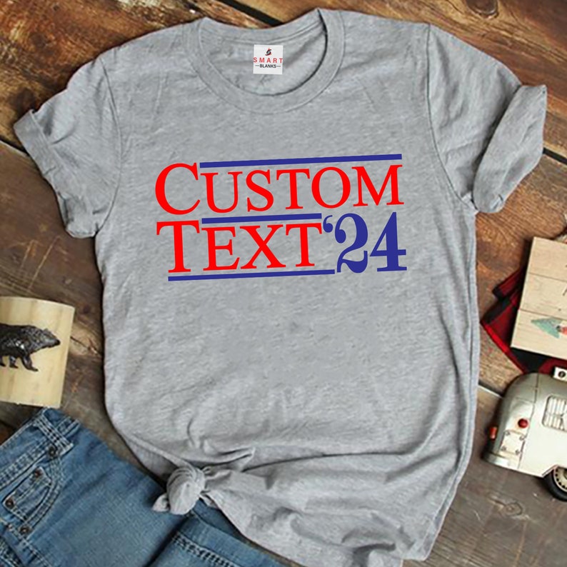 Presidential Election Custom Shirt Any Names & Year 2024 - Etsy