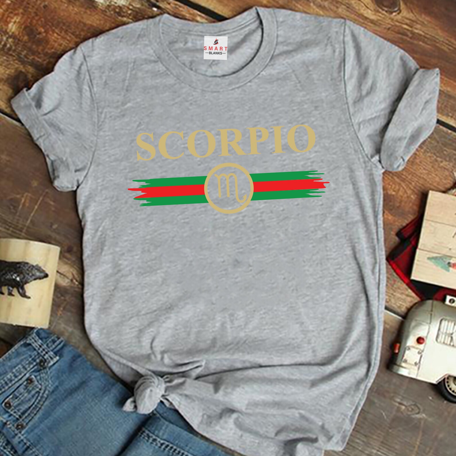 Scorpio Shirt Astrology Tee Retro Inspired Graphic T-shirt Zodiac T ...