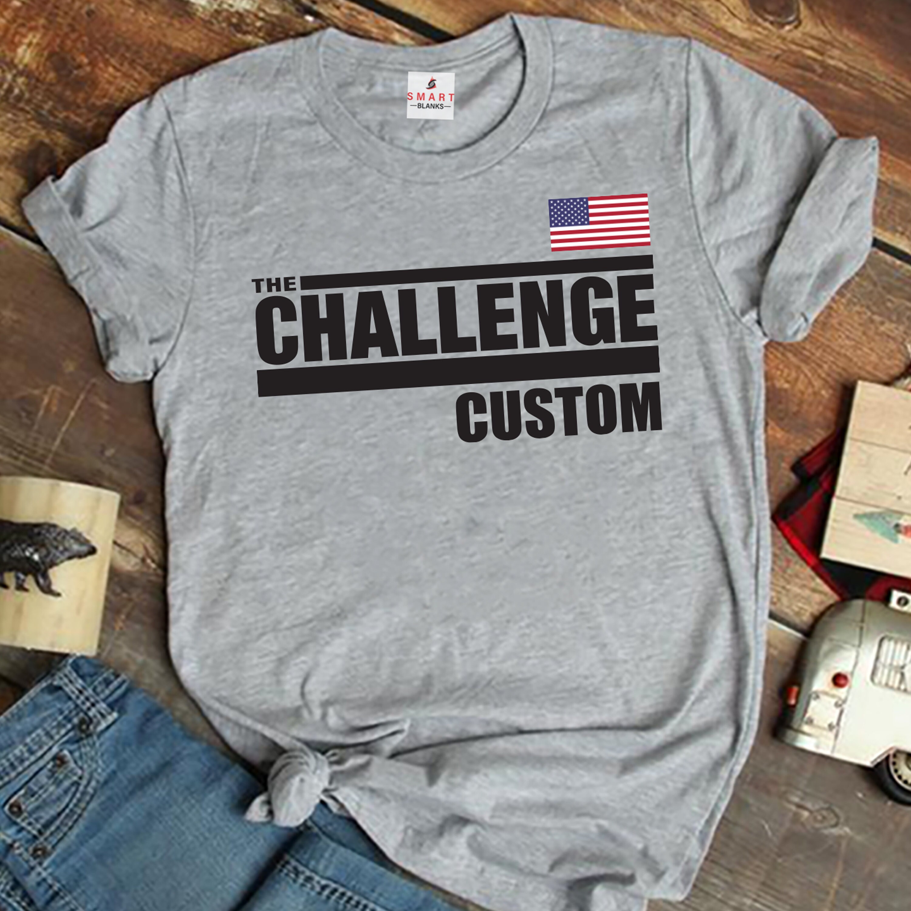 The Challenge Shirt Custom with Your Name venduto da Menghui Huang ...