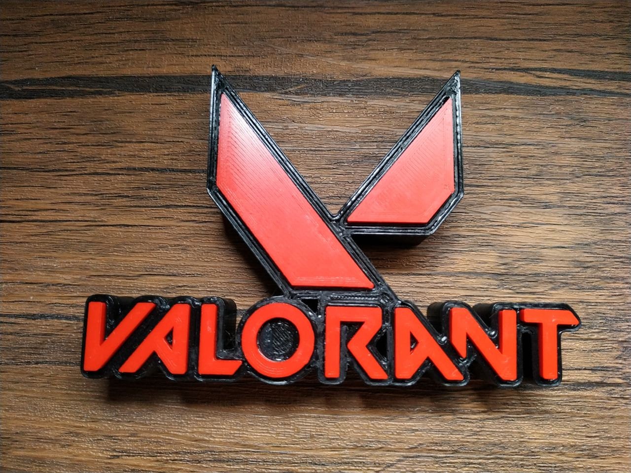 Logo Valorant 3D - Etsy España