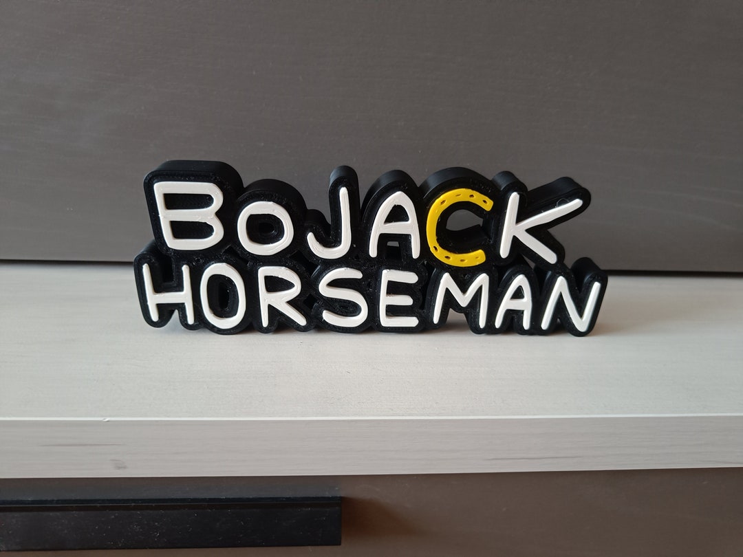 Bojack Horseman 3D Sign - Etsy