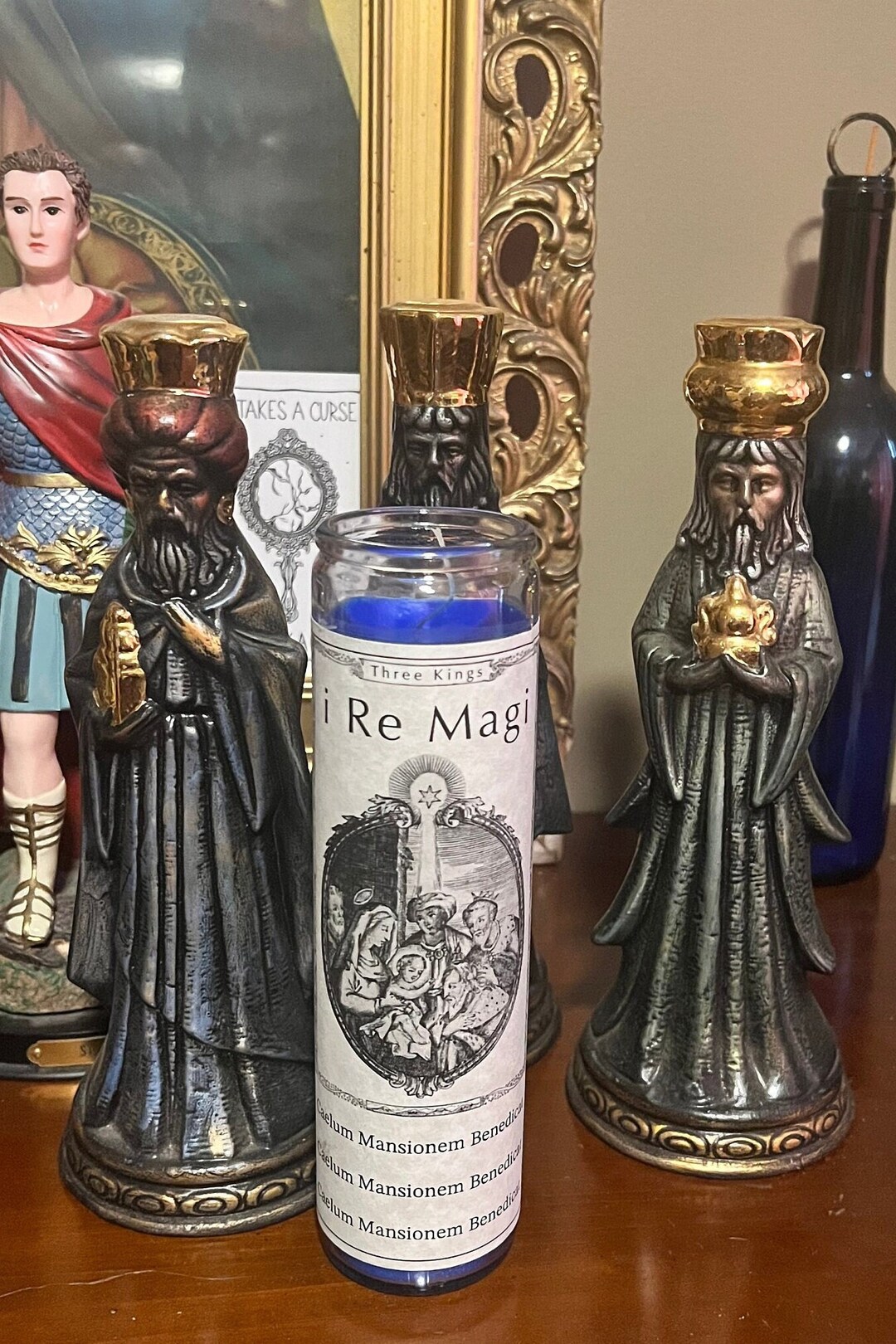 Three Kings Candle for Epiphany and House Blessing - Strega/italian ...