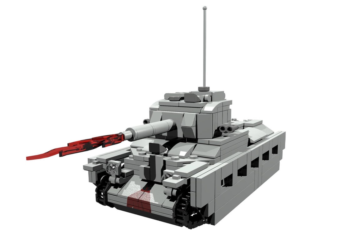 Lego MOC Matilda Tank Building Instructions Manual - Etsy