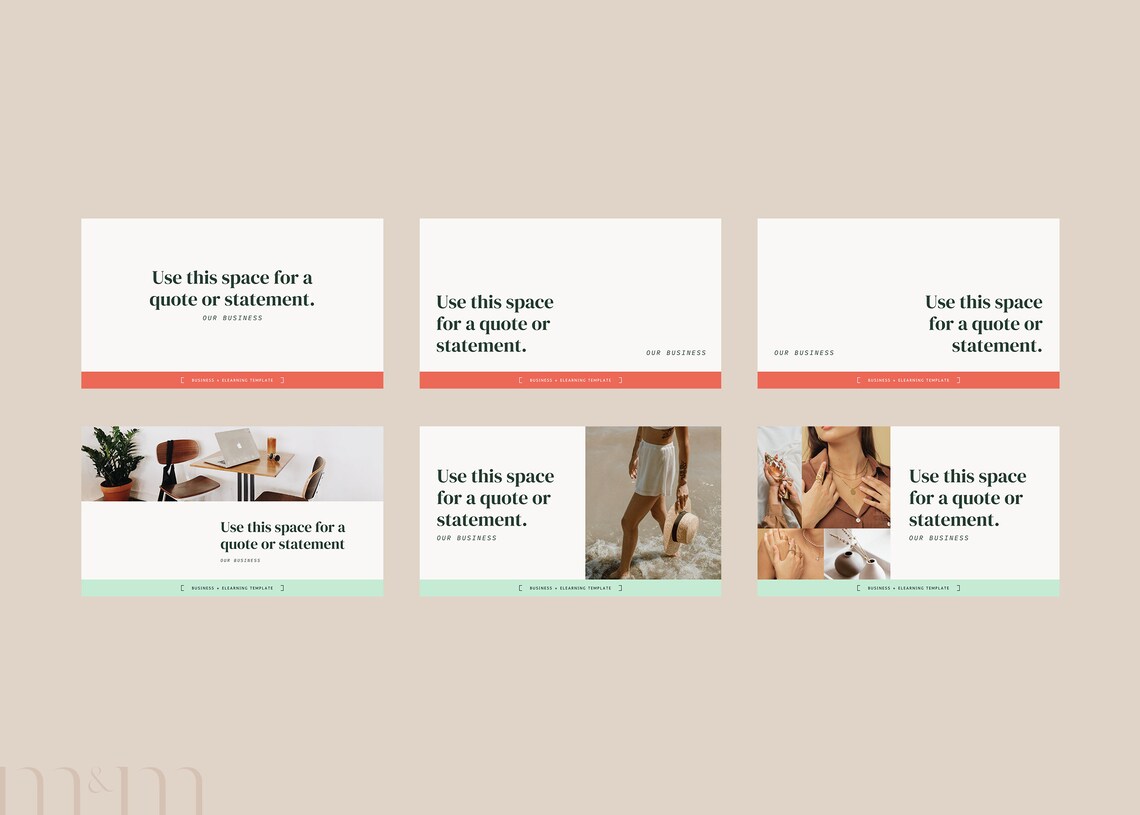Modern E-learning Presentation Template Google Slides - Etsy