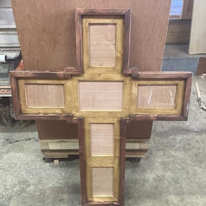 Cross Picture Frame - Etsy