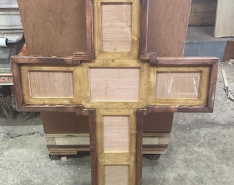 Christian Wedding Gift 5x7 Picture Frames for FIVE Photos in Unique ...