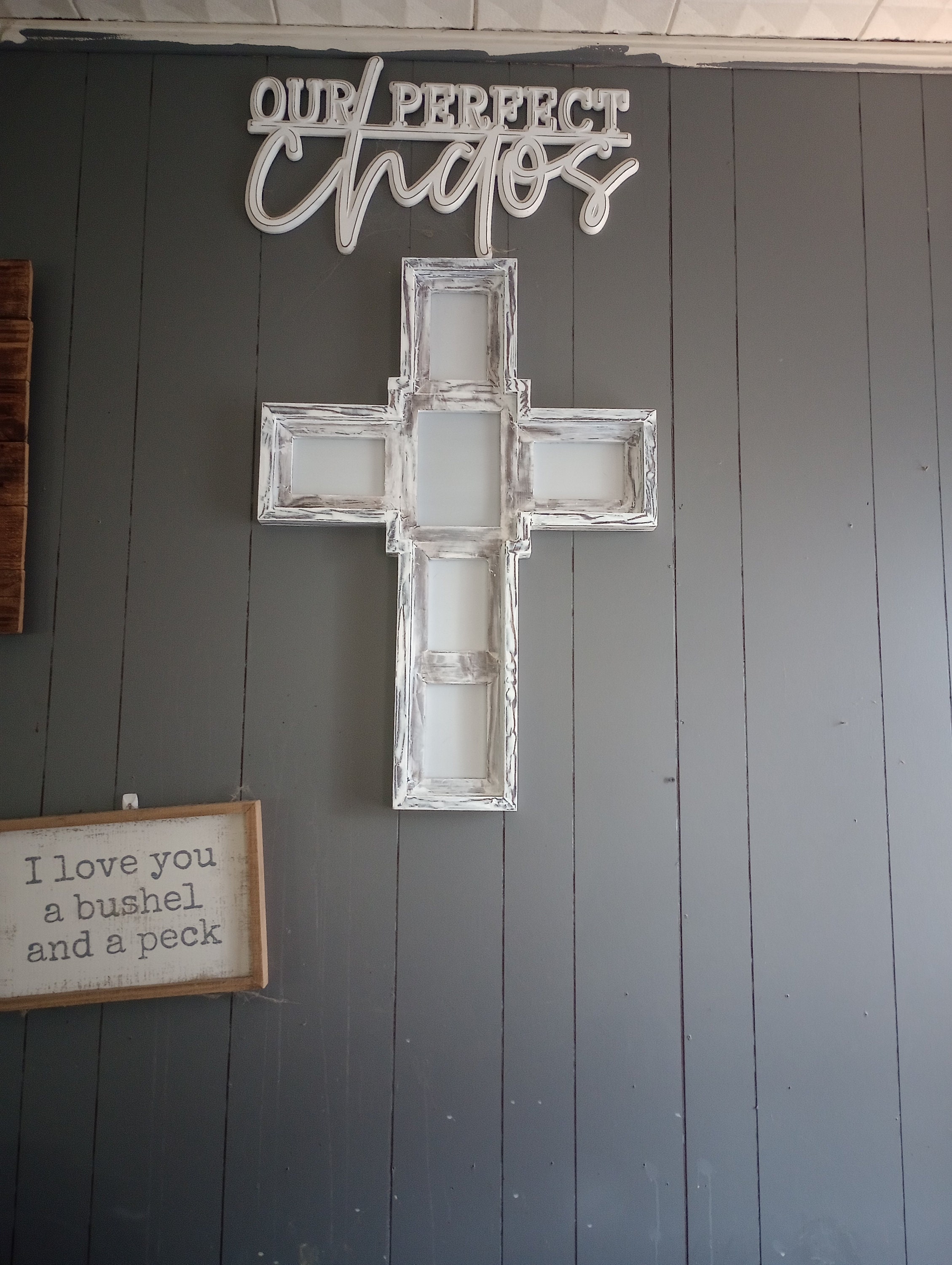 Cross Picture Frame - Etsy