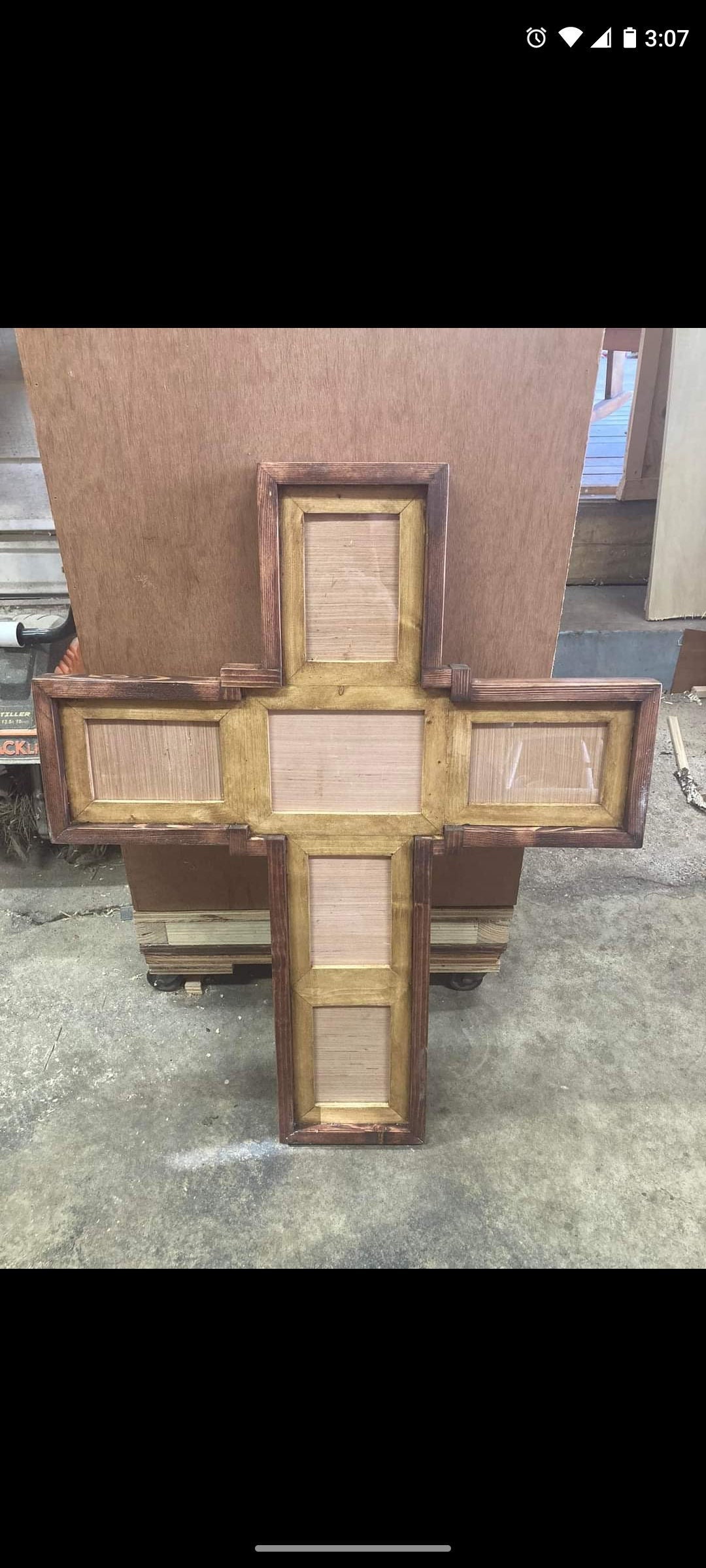 Cross Picture Frame - Etsy