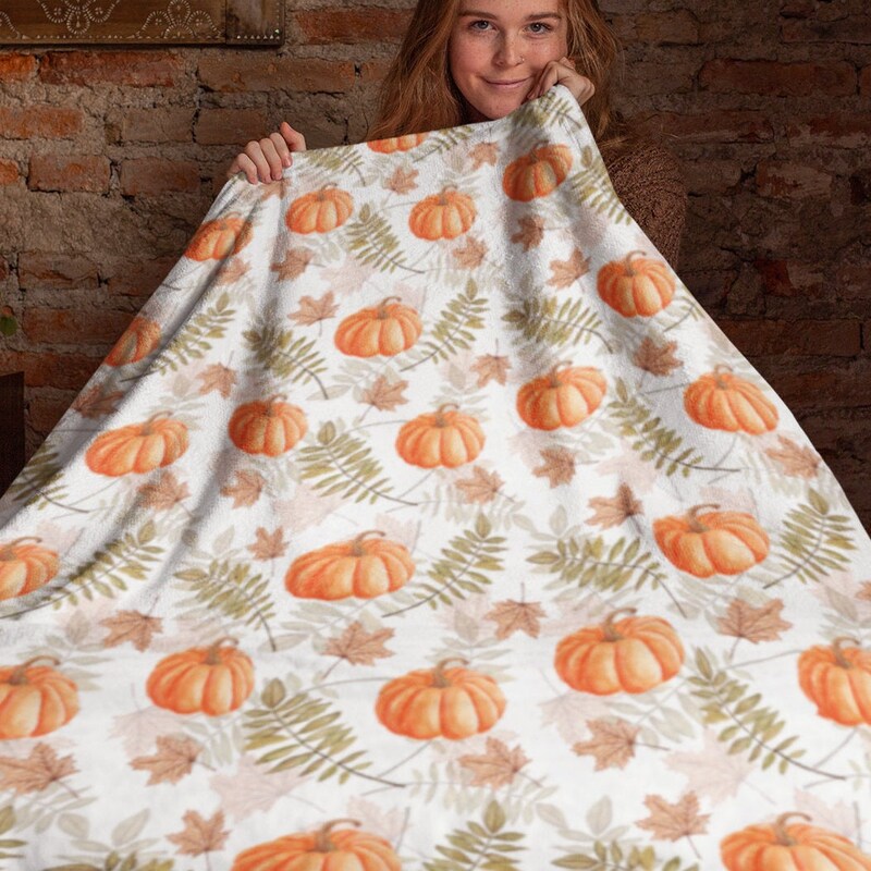 Fall Throw Blanket - Etsy