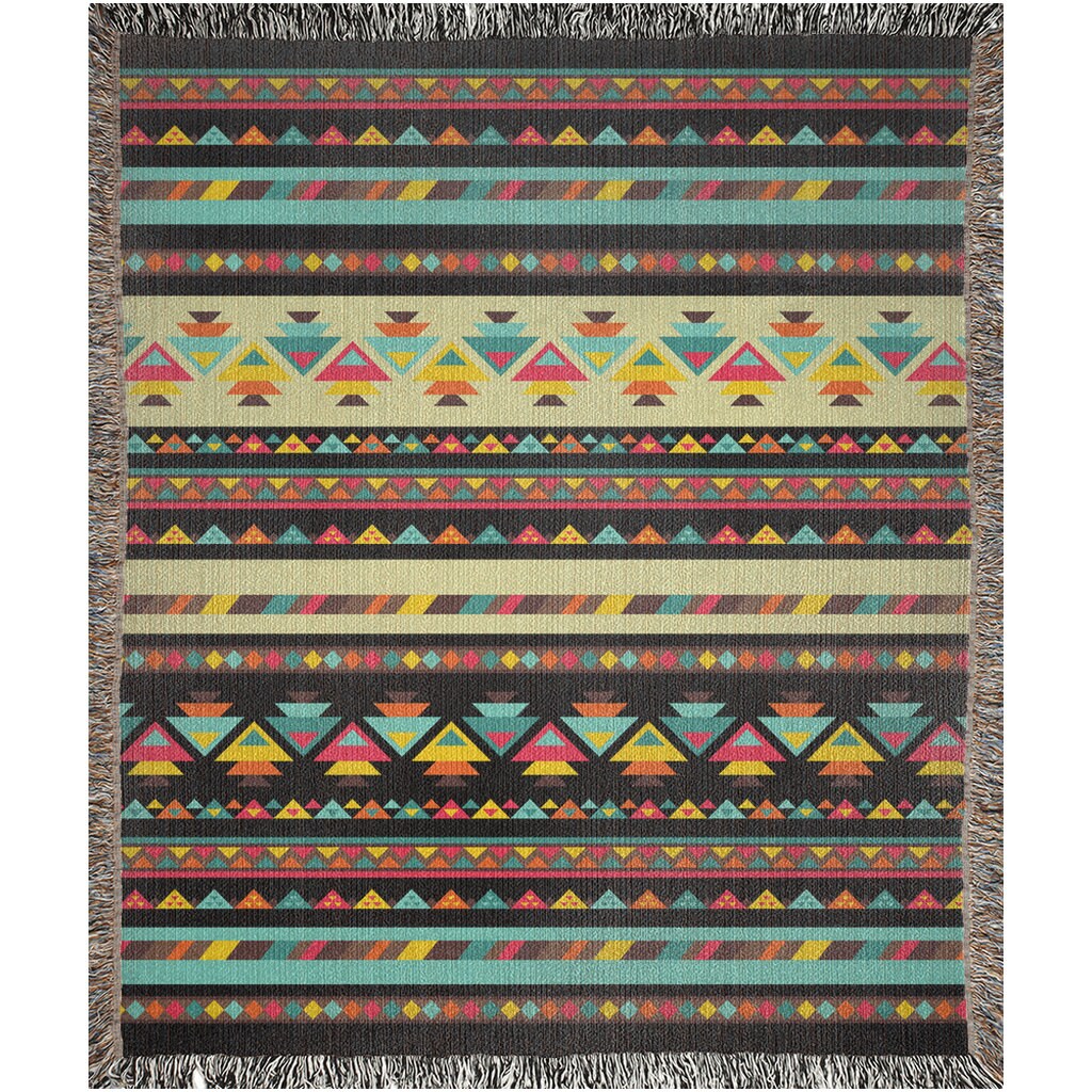 Native American Woven Blanket Navajo Ethnic Indian Tribal - Etsy