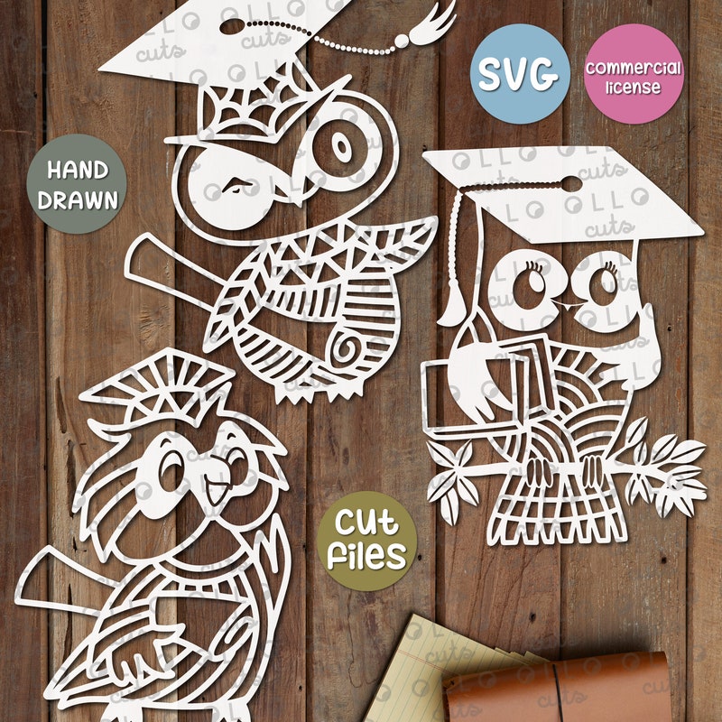 Graduating Owl - Etsy