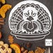 Crying Turkey SVG – Sad Thanksgiving Turkey Papercut Template for ...