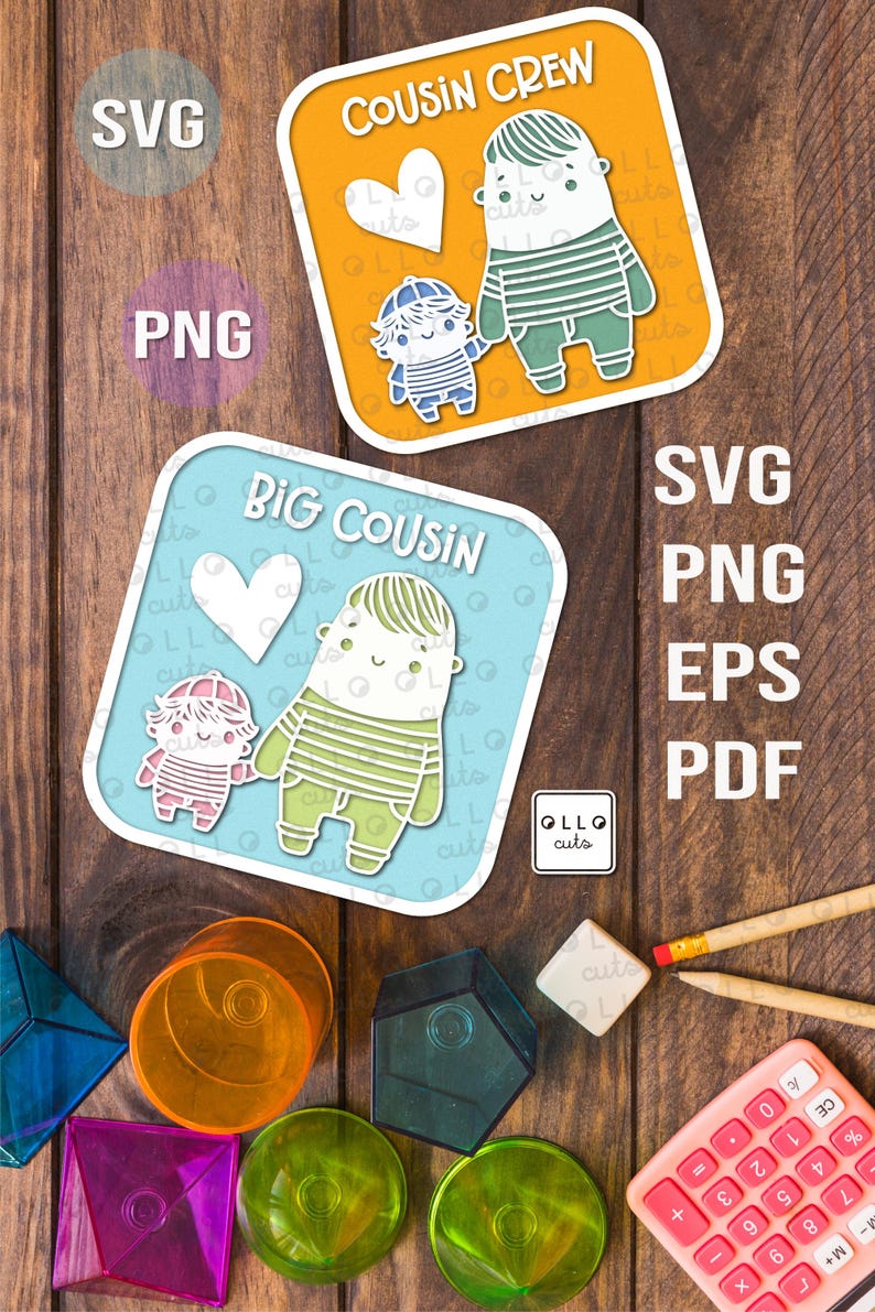 Big Cousin SVG | Cousin Crew Design | Boys Cousin Shirt SVG | Family ...