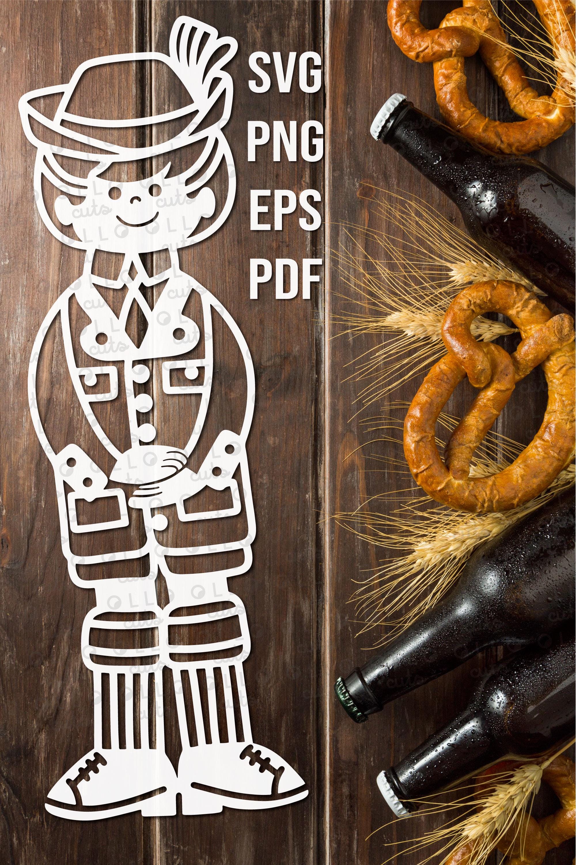 German Boy and Girl SVG • Traditional German Clothing Cut Files ...