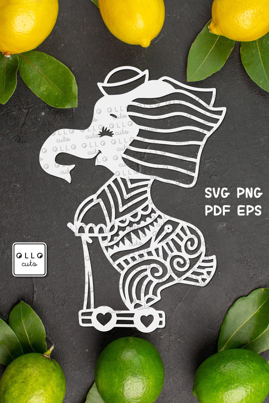 5 Playful Elephants SVG Bundle, Elephant Vector for Paper Cutting ...