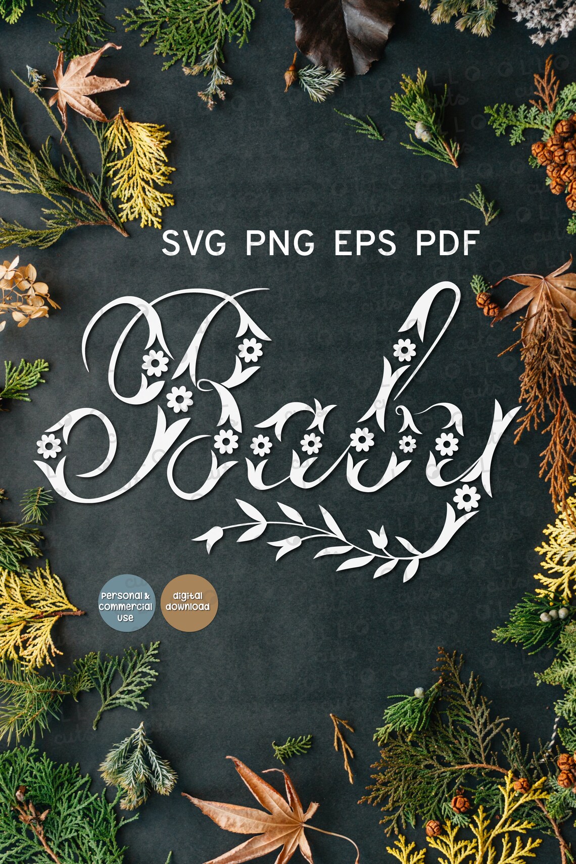 Baby Lettering SVG, Baby Shower Cut Out File, Cricut Template, Baby ...